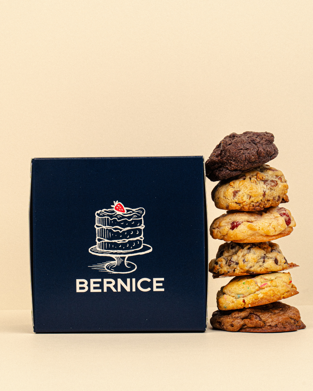 Bernice Bakery - Box of Six Cookies - Montreal Bakery